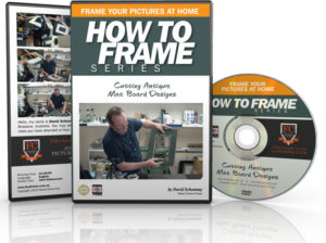 French Matting How to make lines on picture framing mats